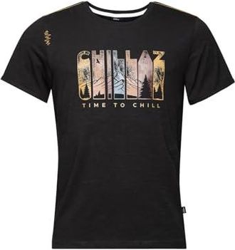 Chillaz Homme Time to Chill T-Shirt, Black, L