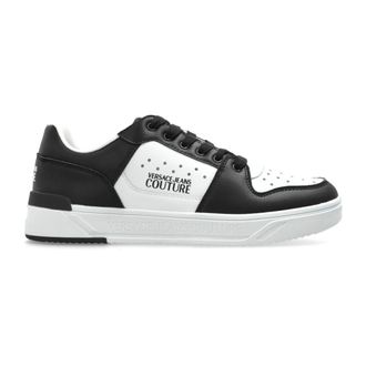 Versace Jeans Couture Sneakers mit Logo - - Shoes - Herren - Schwarzk - 42 EU
