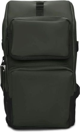 Rains unisex, Sacs, Vert, Taille: ONE Size Trail Cargo Backpack