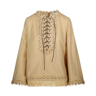 Zimmermann Damen, Blusen & Hemden, Braun, MGr&ouml;&szlig;e