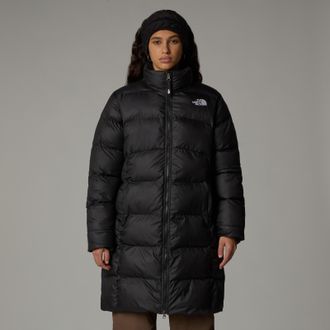 The North Face Steppmantel THE NORTH FACE W SAIKURU PARKA, Damen, Gr. L, schwarz (tnf schwarz), Obermaterial: 100% Polyester, normal, M&auml;ntel Steppmantel, Retro-Stil,
