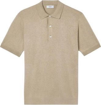 Ferrante Homme, Tops, Beige, Taille: L Polo Rouge Royal