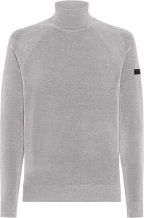 Roberto Ricci Design Rrd, Homme, Pulls, Blanc, Taille: L Velvet Turtleneck