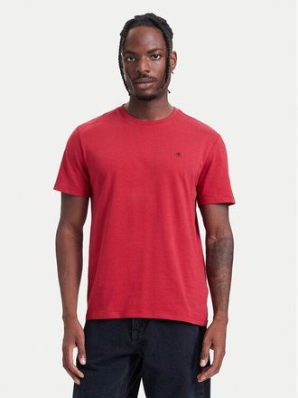 Calvin Klein Jeans T-Shirt LV14RD254G Rot Regular Fit