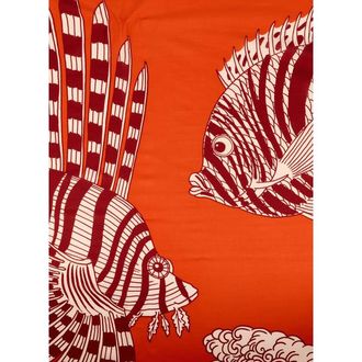 Inou&iuml;toosh Foulard imprim&eacute; en coton m&eacute;lang&eacute;