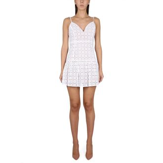 Michael Kors Eyelet Cotton Dress - - Dresses - Damen - Wei&szlig; - 3XS