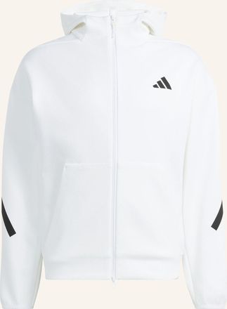 adidas Adidas Z.N.E. Trainingsjacke, Durchgehender Reissverschluss weiss