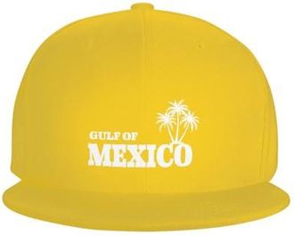 Generic Golfe De M&eacute;xico Mexique Homme Femme Casquette De Baseball Respirant Snapback Chapeau R&eacute;glable Casquette Hip Hop pour Adulte Hip Pop Sport