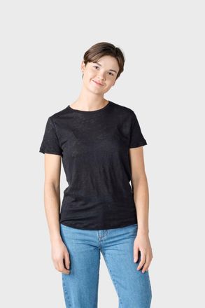 Klitm&oslash;ller Collective Damen vegan T-Shirt Rikke Schwarz