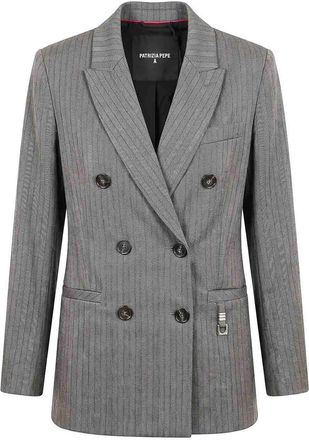 Patrizia Pepe Blouson Rembourr&eacute; - Gris