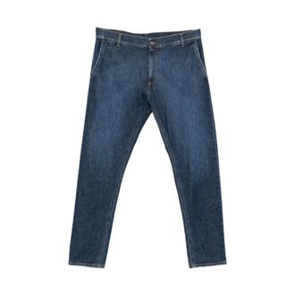 Dondup Jean Droit - Homme - Jeans - Bleu - Taille: W38