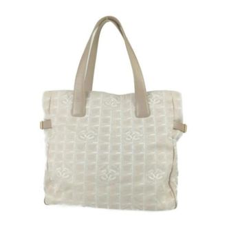 Chanel Pre-owned Canvas schultertasche - - Pre-owned - Damen - Beige - ONE SIZE