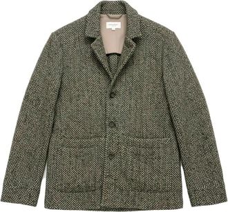 Tintoria Mattei Srvtmkgau1 Blazer - - Jackets - Herren - Gr&uuml;n - S