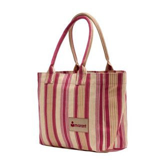 Isabel Marant Womens Yenky Tote Multicolor Cotton