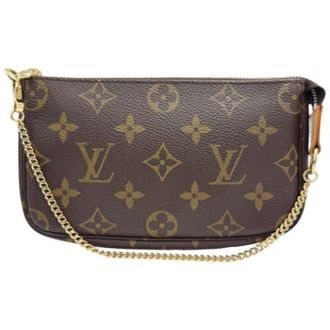 Louis Vuitton Pre-owned Pochette Pouch - Femme - Pre-owned - Brun - Taille: ONE Size