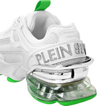 Plein Sport Low-Top Sneaker - Runner Sneaker Ps - Gr. 36 (EU) - in Wei&szlig; - f&uuml;r Damen