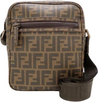 Fendi Pre-owned Sac bandouli&egrave;re Zucchino - Homme - Pre-owned - Brun - Taille: ONE Size