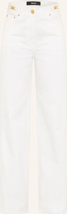 Versace Straight Jeans weiss