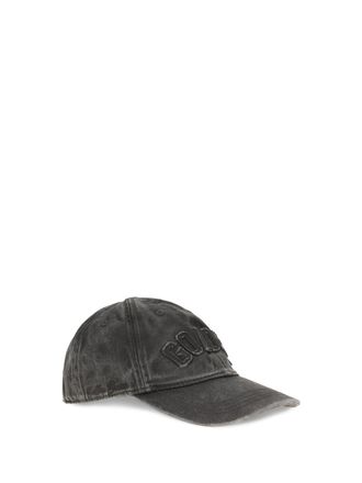 Golden Goose Womens Journey Baseball Cap Anthracite Cotton Hats E Hairbands
