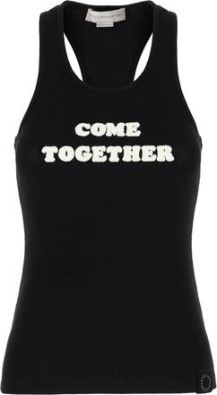 Stella McCartney Femme, Tops, Noir, Taille: 40 FR Come Together Top
