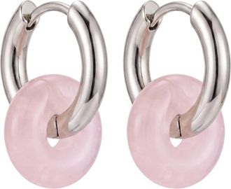 Purelei Rosenquartz Hoops