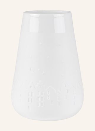 R&auml;der R&auml;der Vase Winterstadt weiss