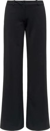 K-Way Femme, Pantalons, Noir, Taille: 38 FR Wide Pantalons