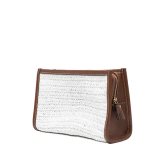 Anya Hindmarch Chalk Clutch - White