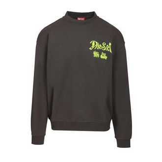 Diesel Homme, Sweatshirts et sweats &agrave; capuche, Noir, Taille: XL SweaT-shirt S-Boxt-AA2