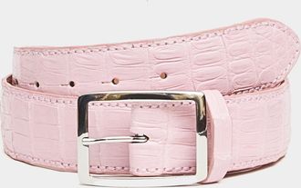 Reptiles House Myst - Krokodilschwanzgürtel - Rosa