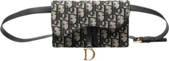 Dior Pre-owned Vintage G&uuml;rteltasche - - Pre-owned - Damen - Blau - ONE SIZE