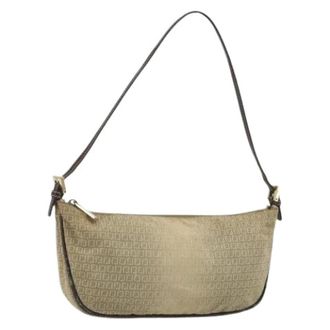 Fendi Pre-owned Zucchino Canvas Hand Bag - - Pre-owned - Damen - Beige - ONE SIZE