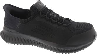 Skechers Mens, Slip-ins: Tilido - Fletchit Comp Toe Work Shoe Black