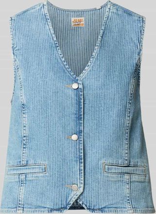 Mustang Jeans Regular Fit Weste in Denim-Optik