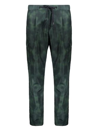 Herno Gemusterte Hose - Gr&uuml;n