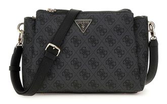 Guess Noelle II Tri Comp Crossbody Bag Coal Logo