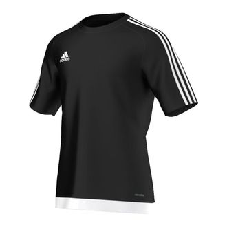 adidas Herren Fu&szlig;balltrikot Estro 15, schwarz/Wei&szlig;, S, S16147