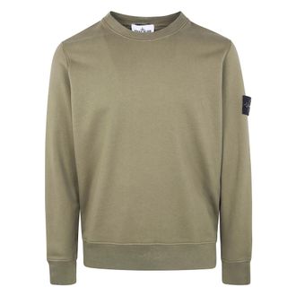 Stone Island Homme, Sweatshirts et sweats &agrave; capuche, Vert, Taille: 2XL SweaT-shirt ras du cou