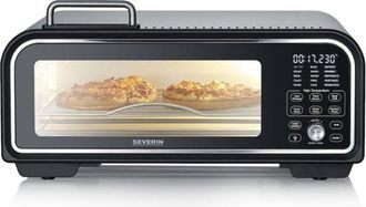 Severin Digitaler Elektro Pizzaofen serico pg 8575 Elektronischer Pizzabackofen - Severin