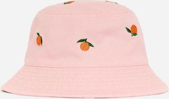 Arket Fischerhut Mit Stickerei -Rosa