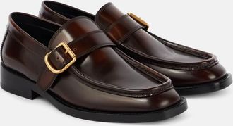 Dries Van Noten Monkstrap-Schuhe aus Leder