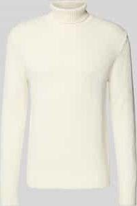 Selected Regular Fit Rollkragenpullover aus reiner Baumwolle Modell TREVOR