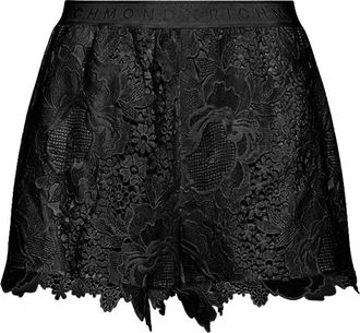 John Richmond Femme, Shorts, Noir, Taille: 38 FR Shorts avec broderie artisanale