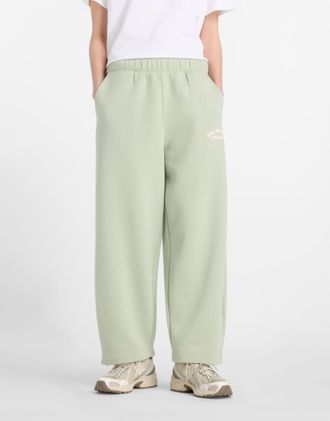 New Balance Linear Heritage - Pantalon barrel en polaire - Couleuvre-Vert