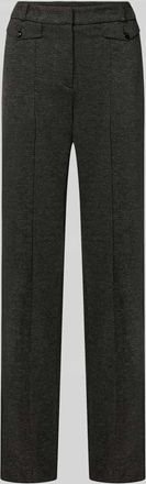 Cambio Ausgestellte schmale Hose aus Viskose-Mix Modell Fleur