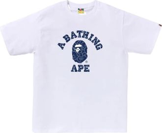 A Bathing Ape t-shirt à logo imprimé - Blanc