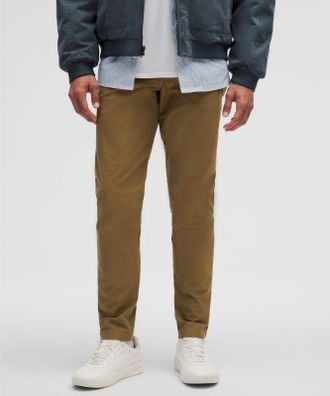 lululemon Pantalon ABC 5 poches coupe slim Utilitech pour Hommes - 76 cm - Brun - Taille 31