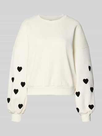 Only Regular Fit Sweatshirt aus Baumwoll-Mix Modell MACY