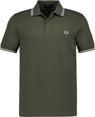 Fred Perry Herren Polo-Shirt gr&uuml;n
