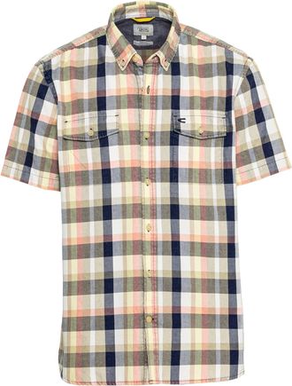 Camel Active Herren 409219/1S79 Hemd, Khaki, M